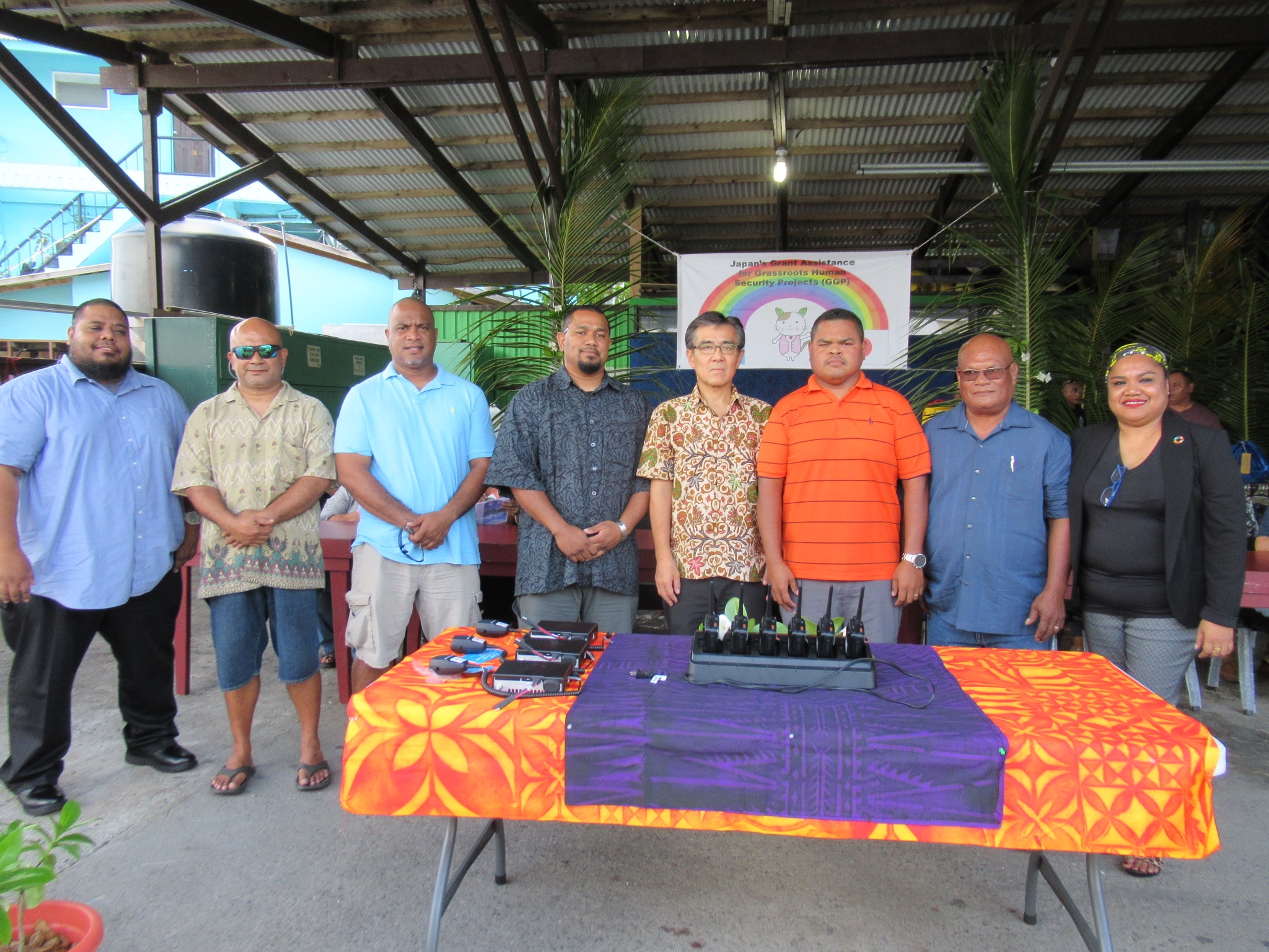 Japan Hands Over Radio Communication Equipment to Koror State Rangers ...